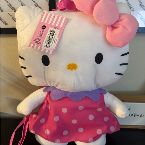 Hello Kitty | Other | Hello Kitty Plush With Pink Polka Dot Dress And ...